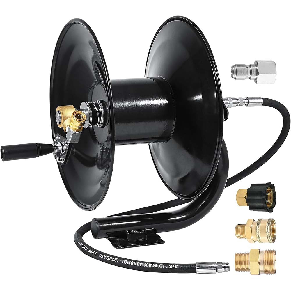 Pressure Washer Hose Reel 4000 PSI | YAMATIC®