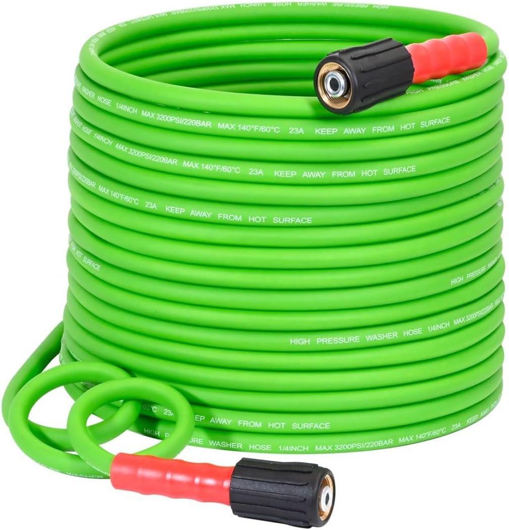 YAMATIC Super Flexible Pressure Washer Hose 50 FT 1/4" – YAMATIC®